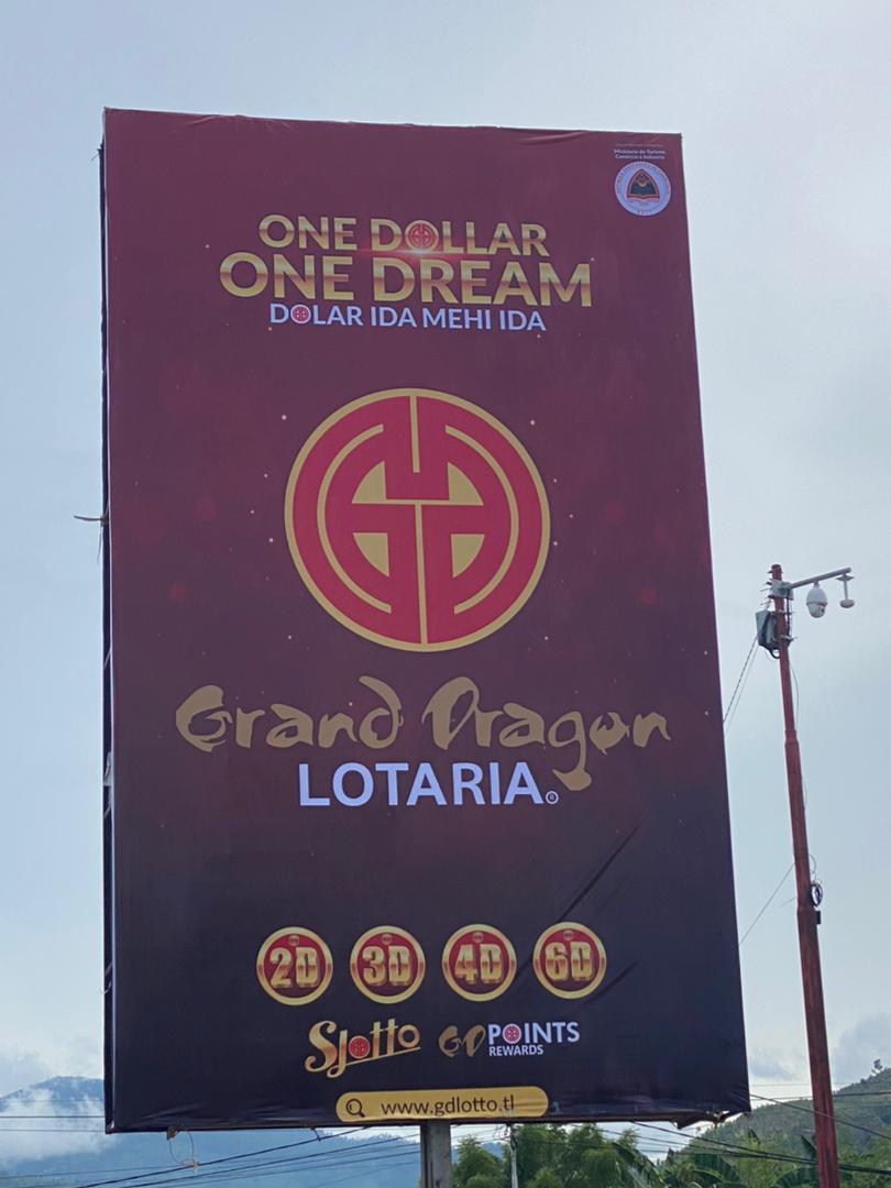 Grand Dragon Lotaria iha Terminal Aeroporto Nicolau Lobato - GD Lotto TL
